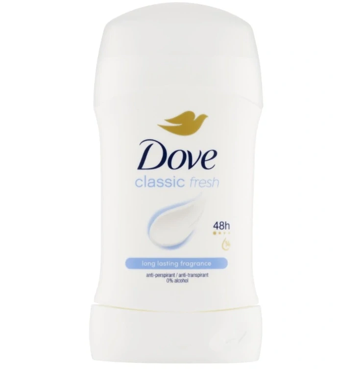 Dove tuhý AP 50ml Classic Fresh | DROGERIE STORE